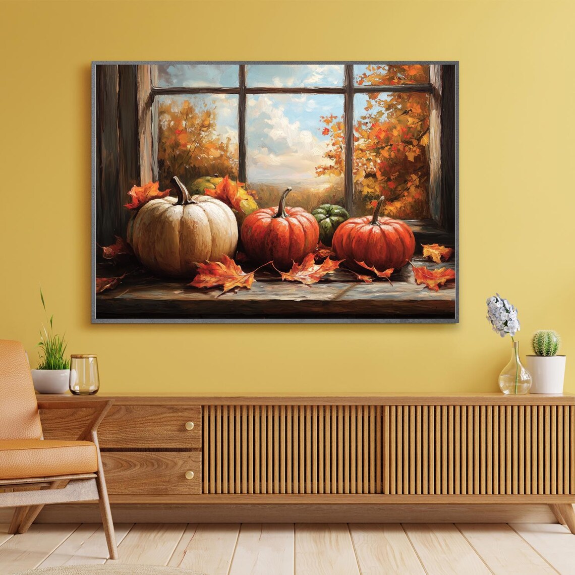 Van Gogh-inspired Autumn Still Life With Pumpkins | Fall Decor ...
