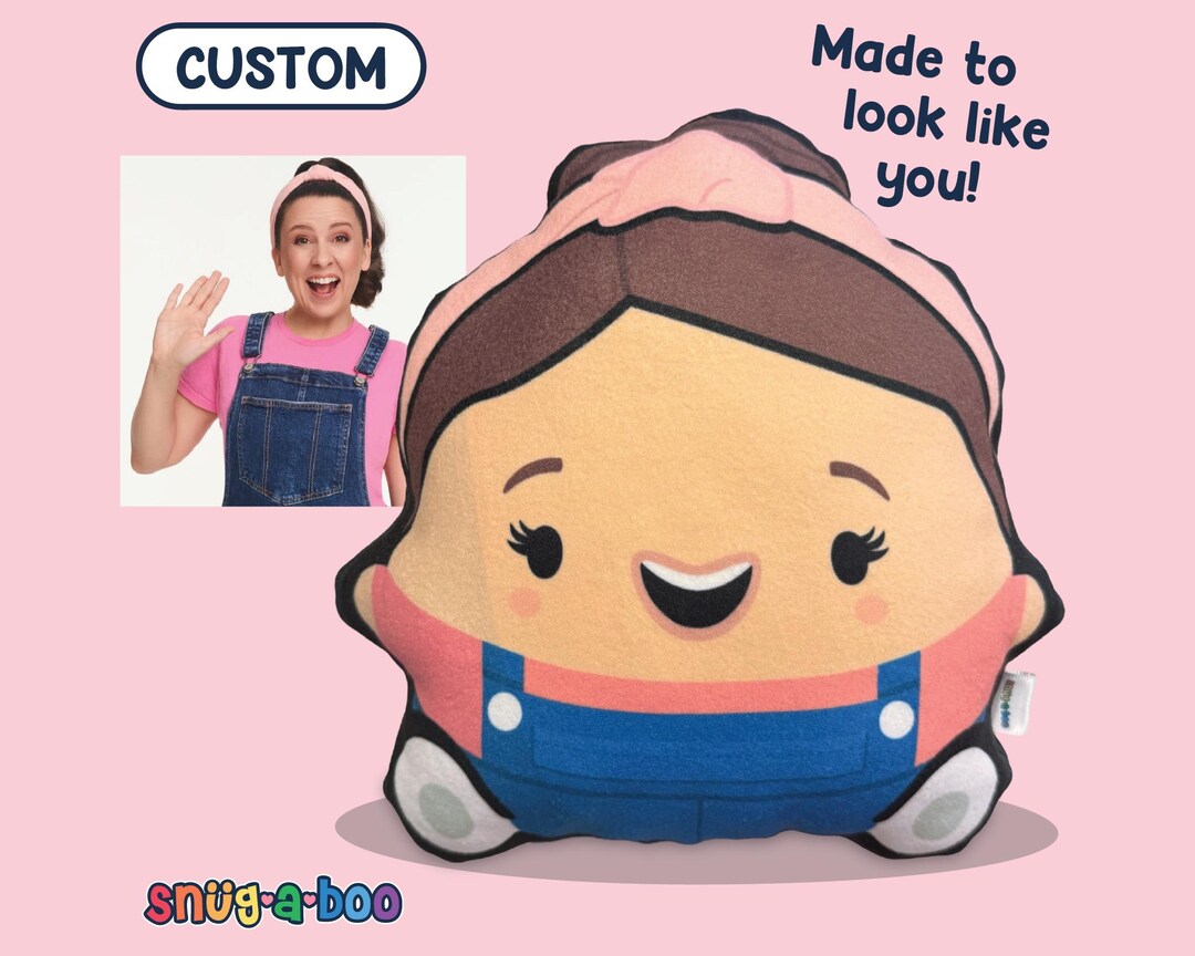 Custom Mini-me Plush Pillow: Personalized Portrait Plushy - Etsy