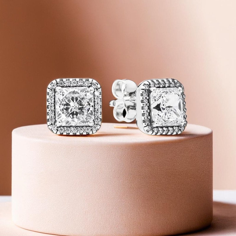 Halo Cut Stud - Etsy UK