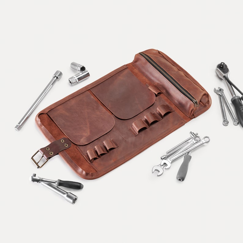 Tool Pouch Multi-pocket Tool Organizer Wrench Storage & Tools Roll Bag ...