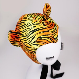 Vintage Tiger Bonnet Tigra-style Hood Tiger Ears – Burlesque Cosplay ...