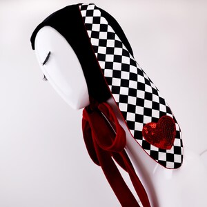 Burlesque Jester Hat – Circus Clown Costume Headpiece, Harlequin Jester ...