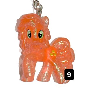 My Little Pony Mini Figure Keychain, Repurposed Mlp Figure - Etsy