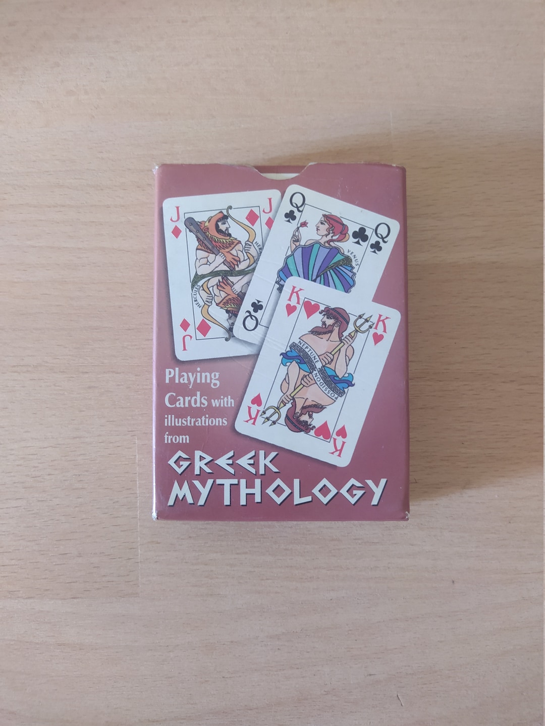 Vintage Playing Cards With Ancient Greek Figures - Etsy