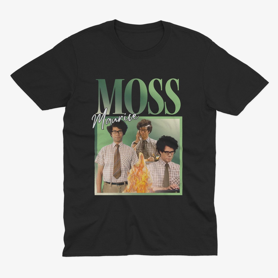 Retro Maurice Moss IT Crowd T Shirt - IT Crowd T Shirt, Maurice Moss T ...