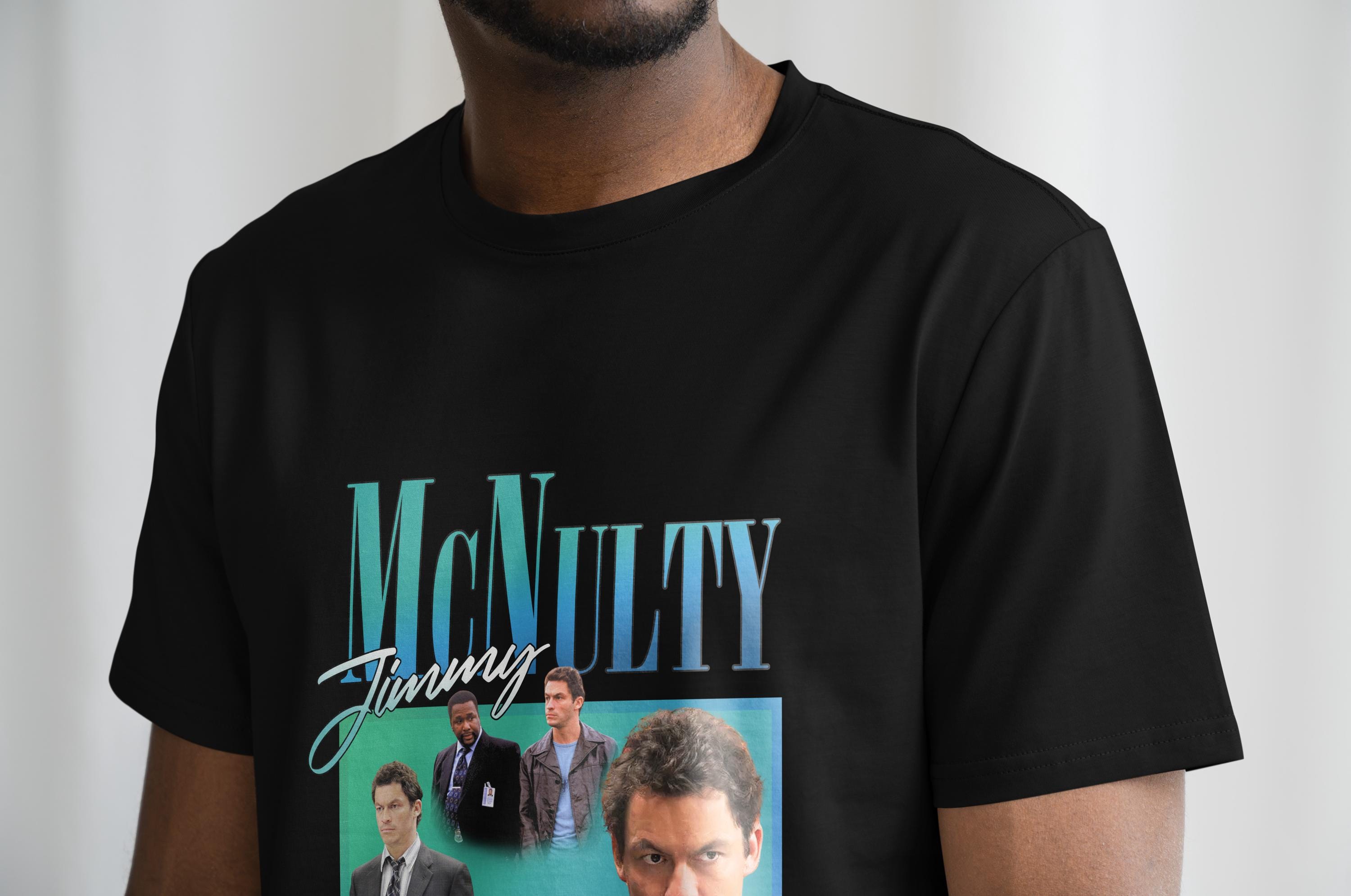 Epic Jimmy Mcnulty T-shirt – Iconic the Wire T Shirt, the Wire TV Show ...