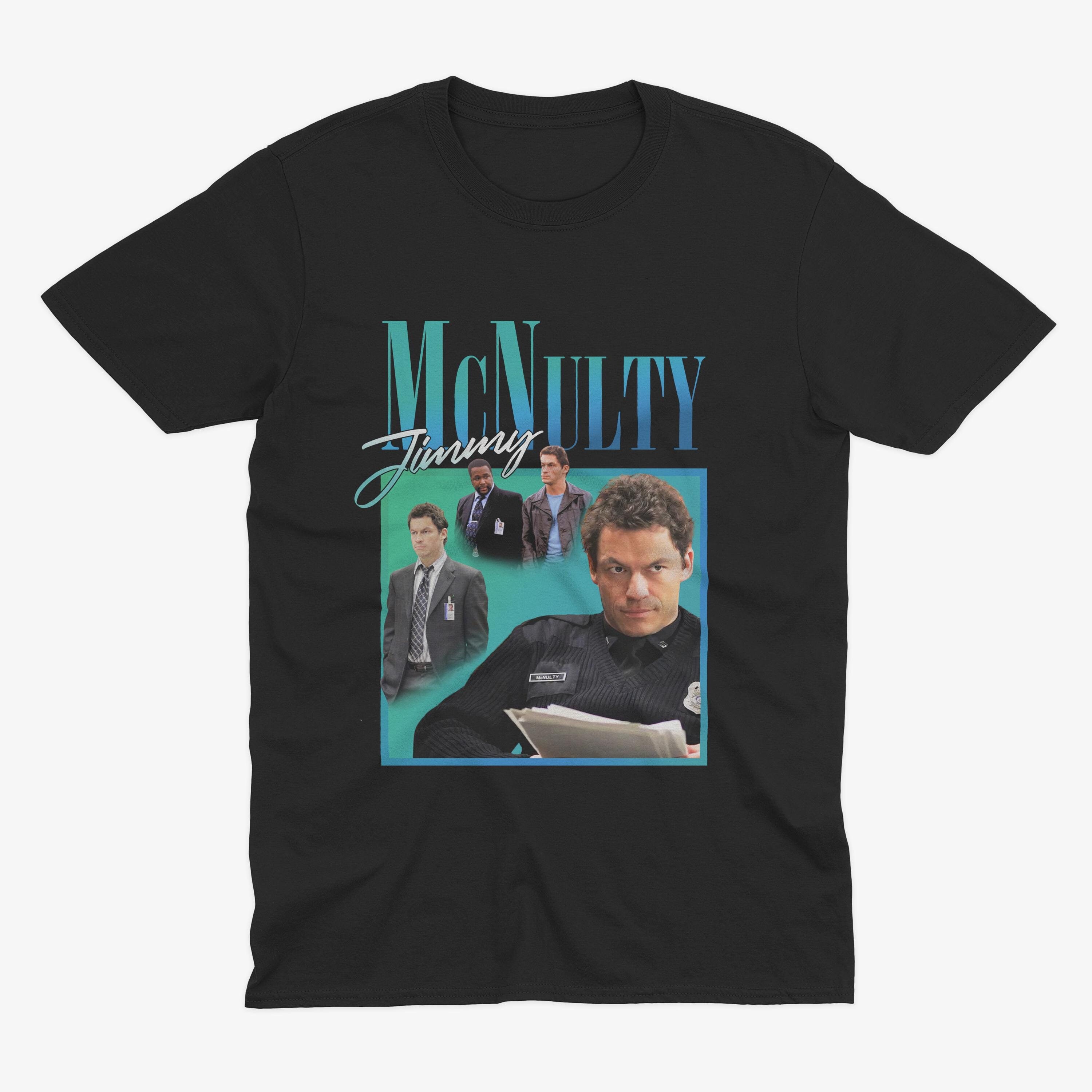 Epic Jimmy Mcnulty T-shirt – Iconic the Wire T Shirt, the Wire TV Show ...