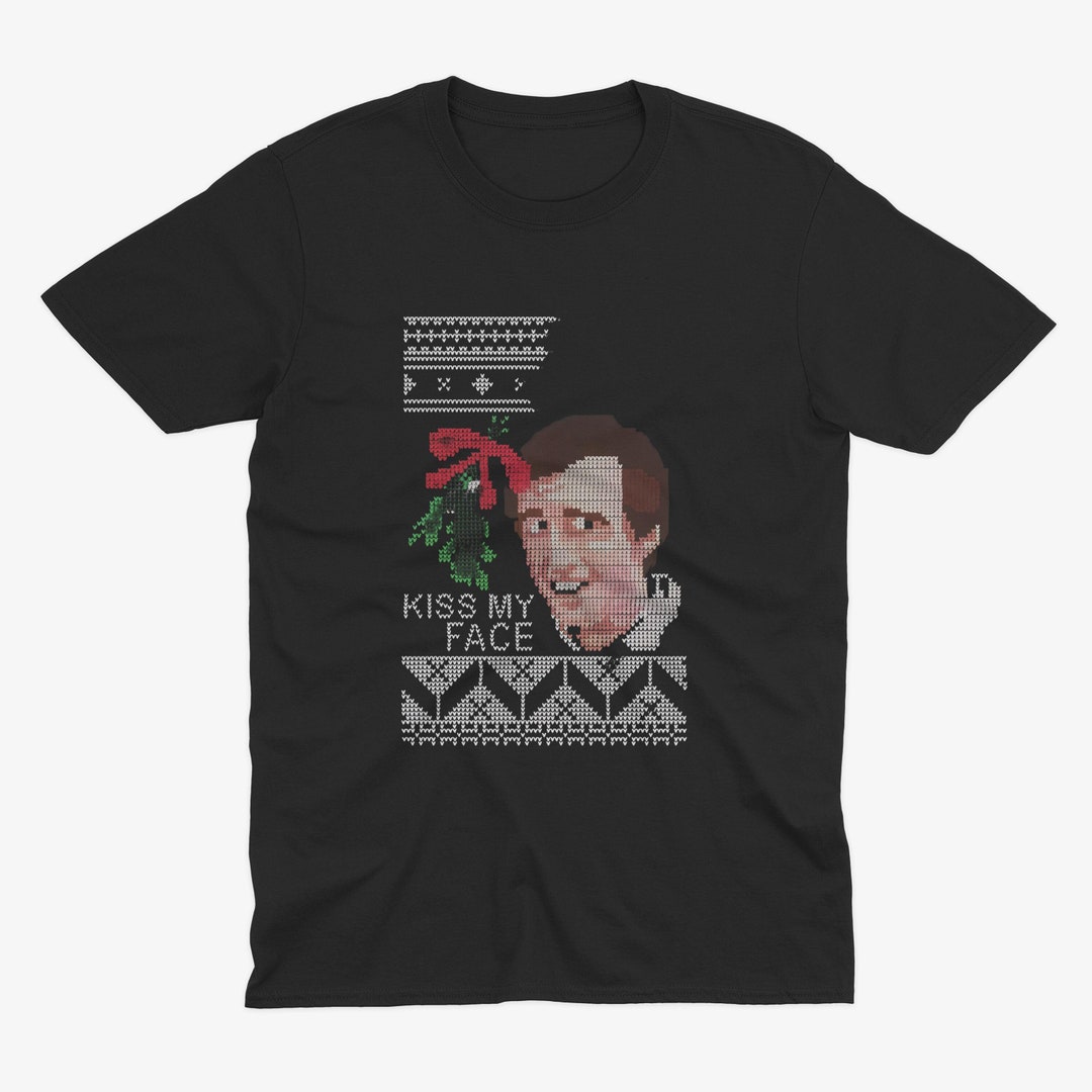 Christmas Alan Partridge Kiss My Face T Shirt - Alan Partridge T Shirt ...