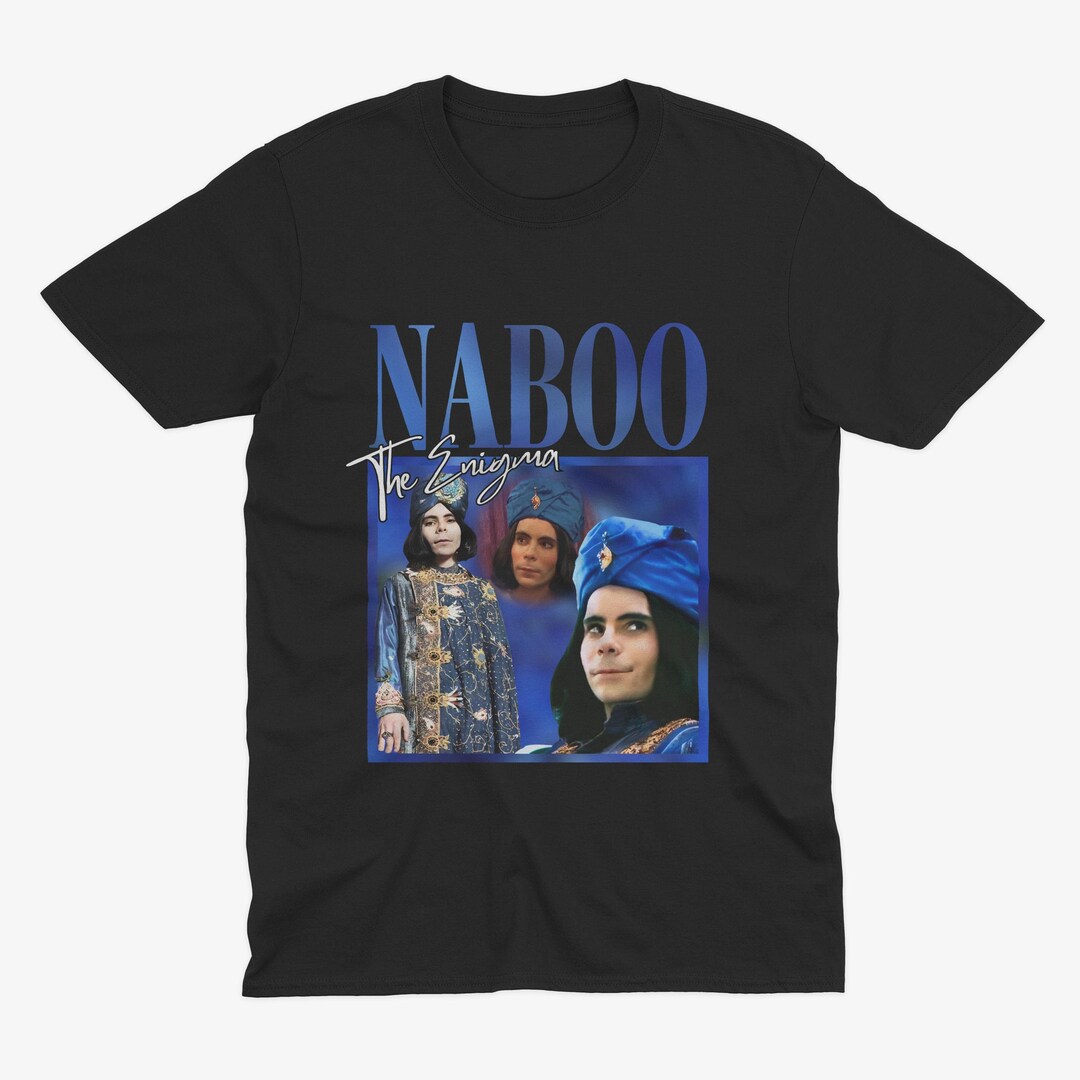 Retro NABOO T Shirt, the Mighty Boosh T Shirt, Mighty Boosh Gift, Naboo ...