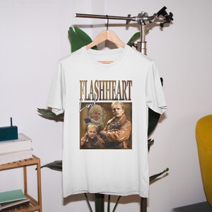 Lord Flashheart Retro Blackadder T Shirt - Blackadder Tribute, Lord ...