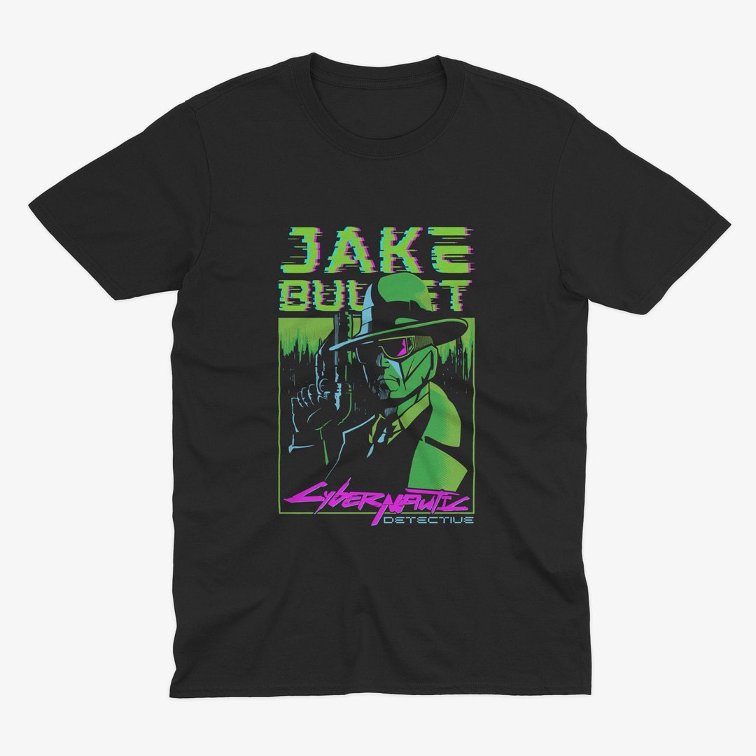 Jake Bullet Cybernetic Detective T Shirt, Red Dwarf T Shirt, Ace Rimmer ...