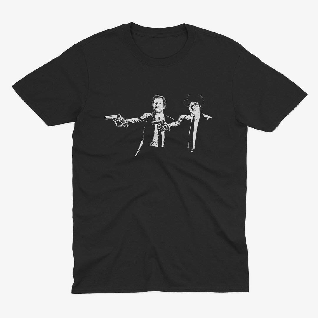 Pulp Fiction IT Crowd Mashup T Shirt - Moss IT Crowd, Douglas Reynholm ...