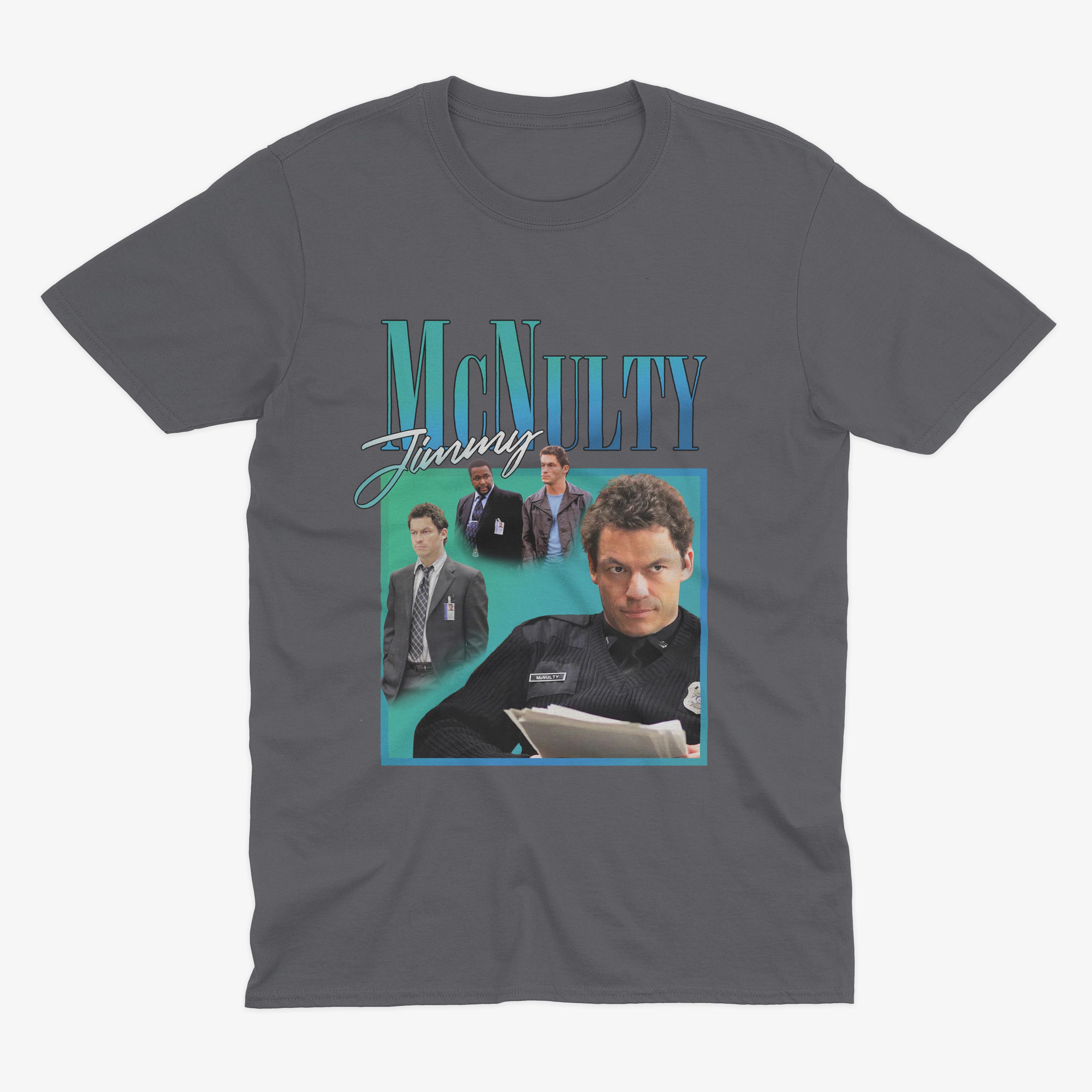 Epic Jimmy Mcnulty T-shirt – Iconic the Wire T Shirt, the Wire TV Show ...