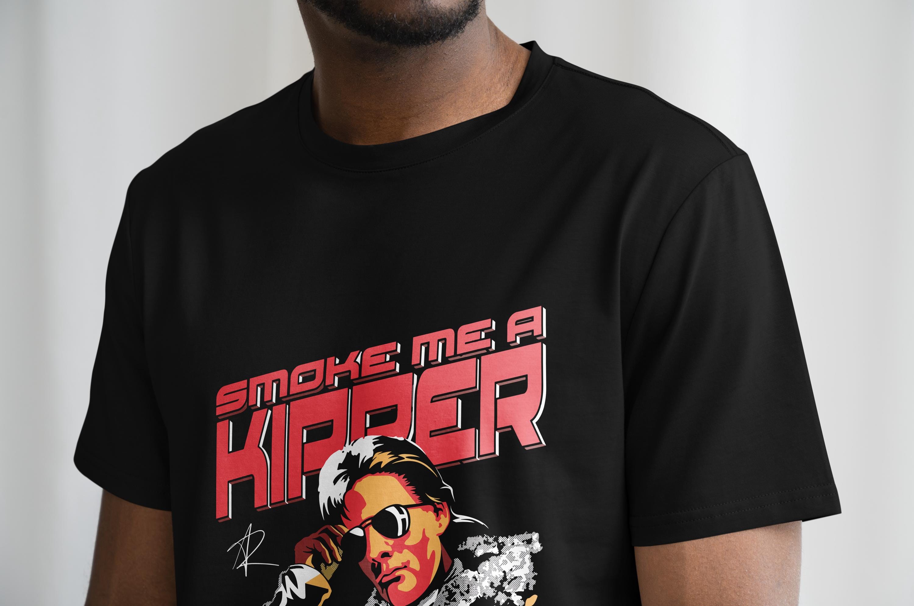 Ace Rimmer - Smoke Me A Kipper T Shirt, Red Dwarf T Shirt, Ace Rimmer T ...