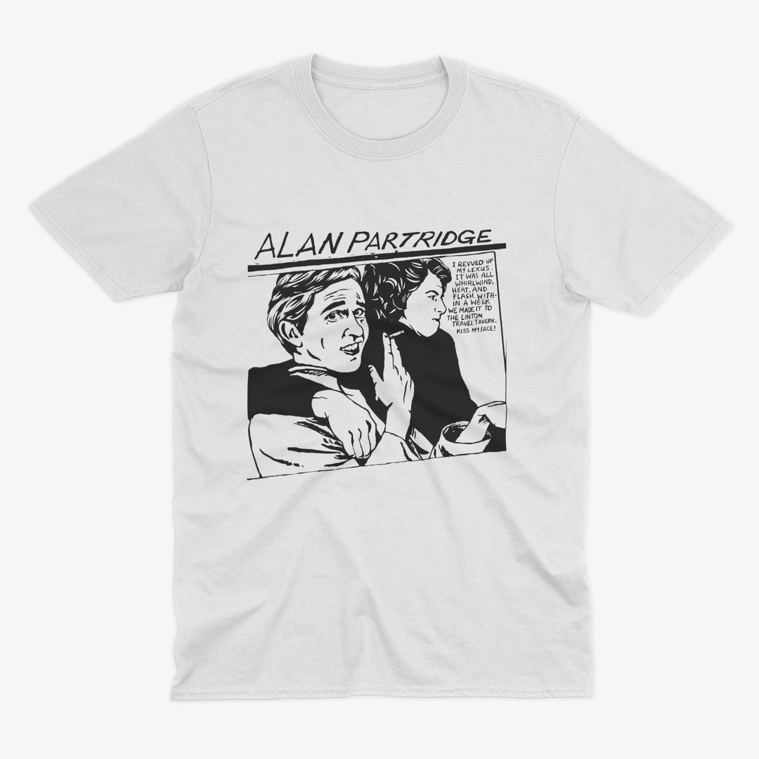 Alan Partridge Comic Style T Shirt, British Comedy Alan Partridge T ...