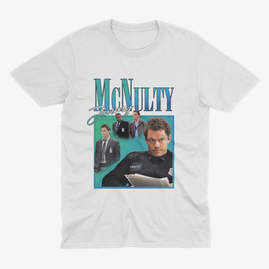 Epic Jimmy Mcnulty T-shirt – Iconic the Wire T Shirt, the Wire TV Show ...