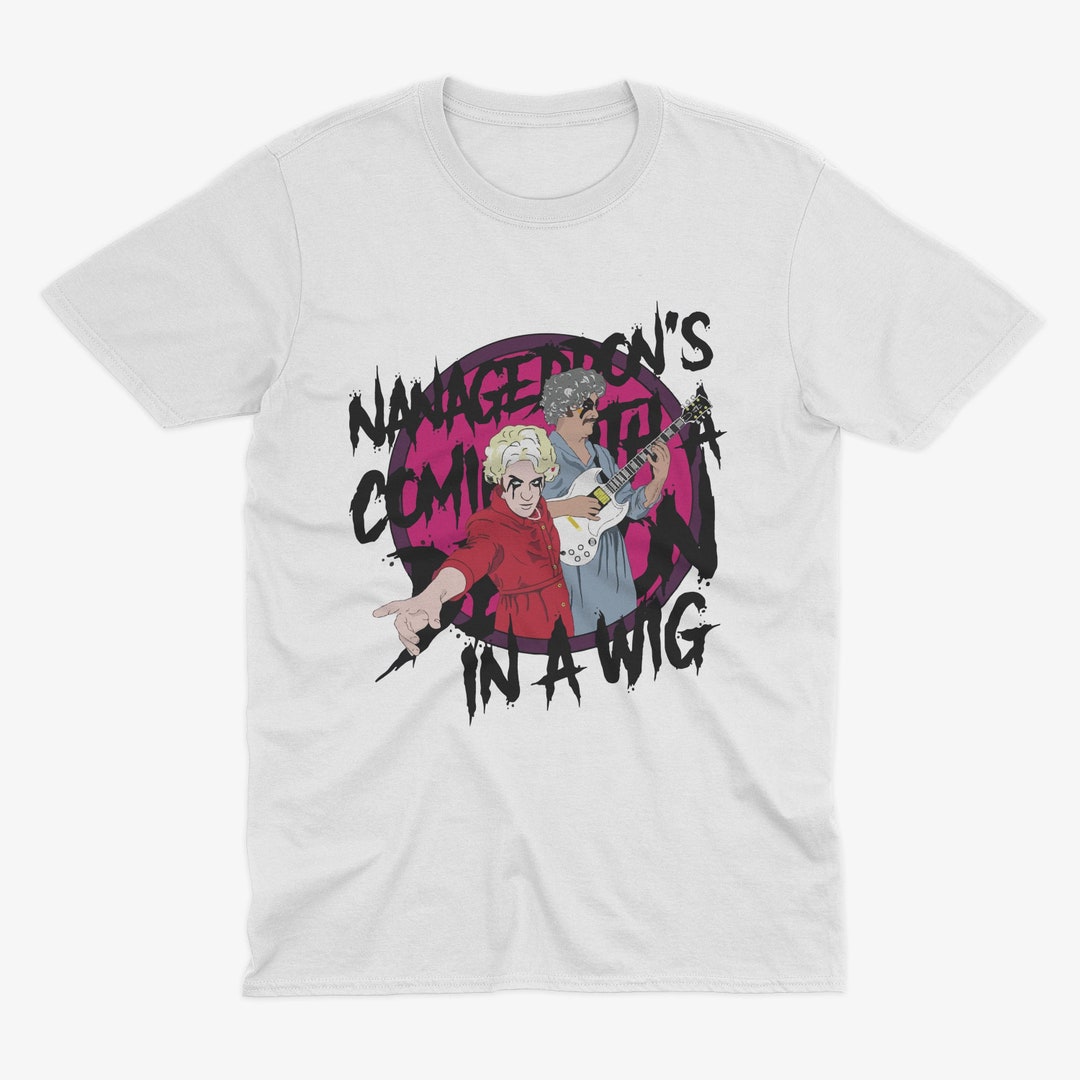 Nanageddon the Mighty Boosh T Shirt, Mighty Boosh Gift, Howard Moon ...