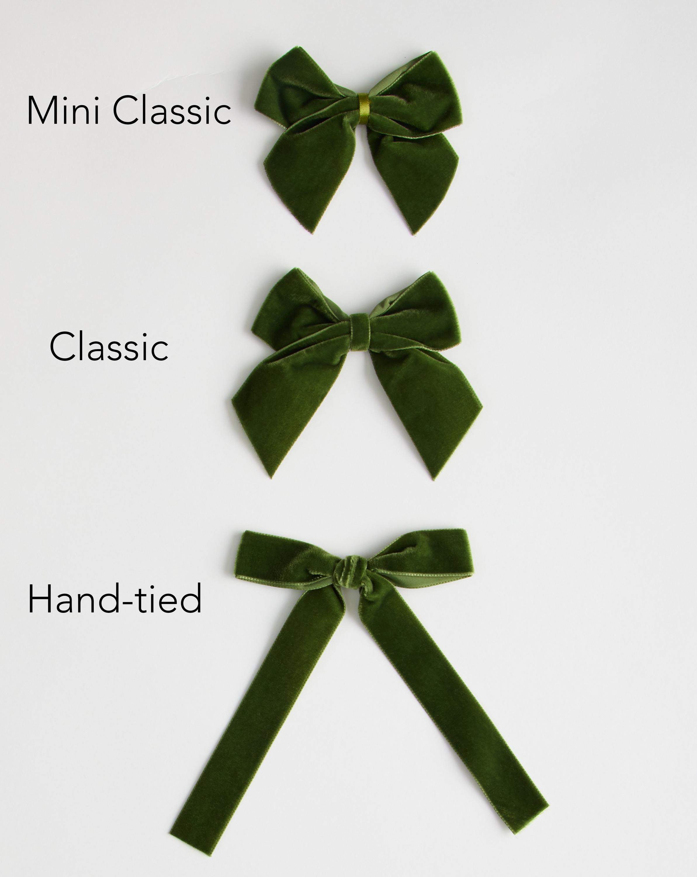 Velvet Bow Place Settings | Velvet Bow Napkin Ties| Wedding Place ...