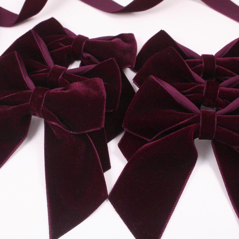 Velvet Christmas Trees - Etsy