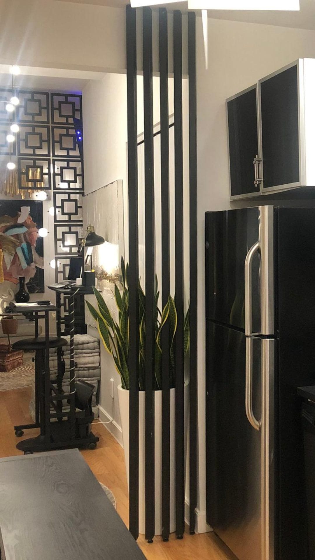 Painted Real Wood Room Divider Panels Self Install DIY Room Dividers ...