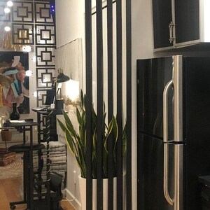 Painted Real Wood Room Divider Panels Self Install DIY Room Dividers ...