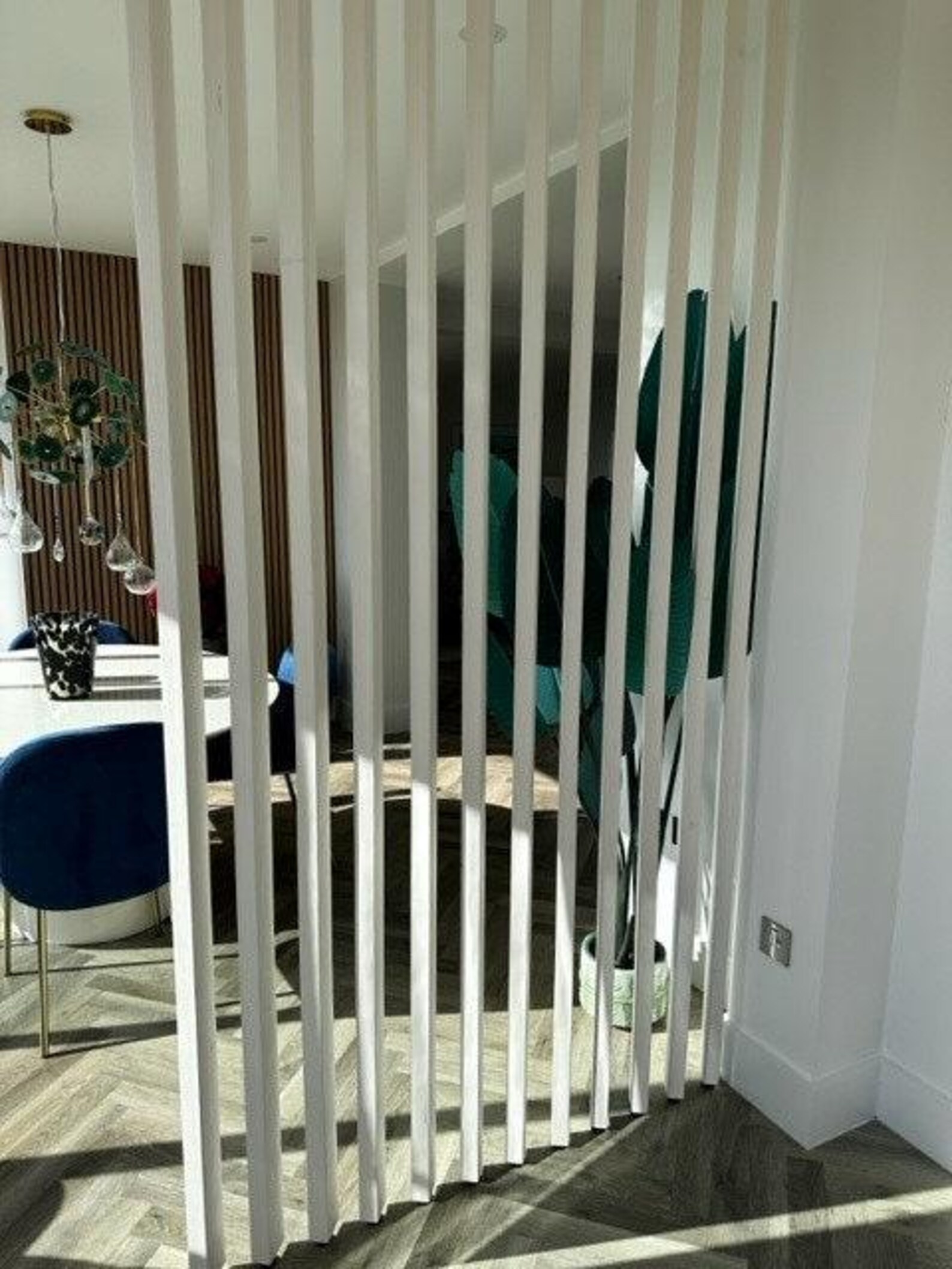 Painted Real Wood Room Divider Panels Self Install DIY Room Dividers ...