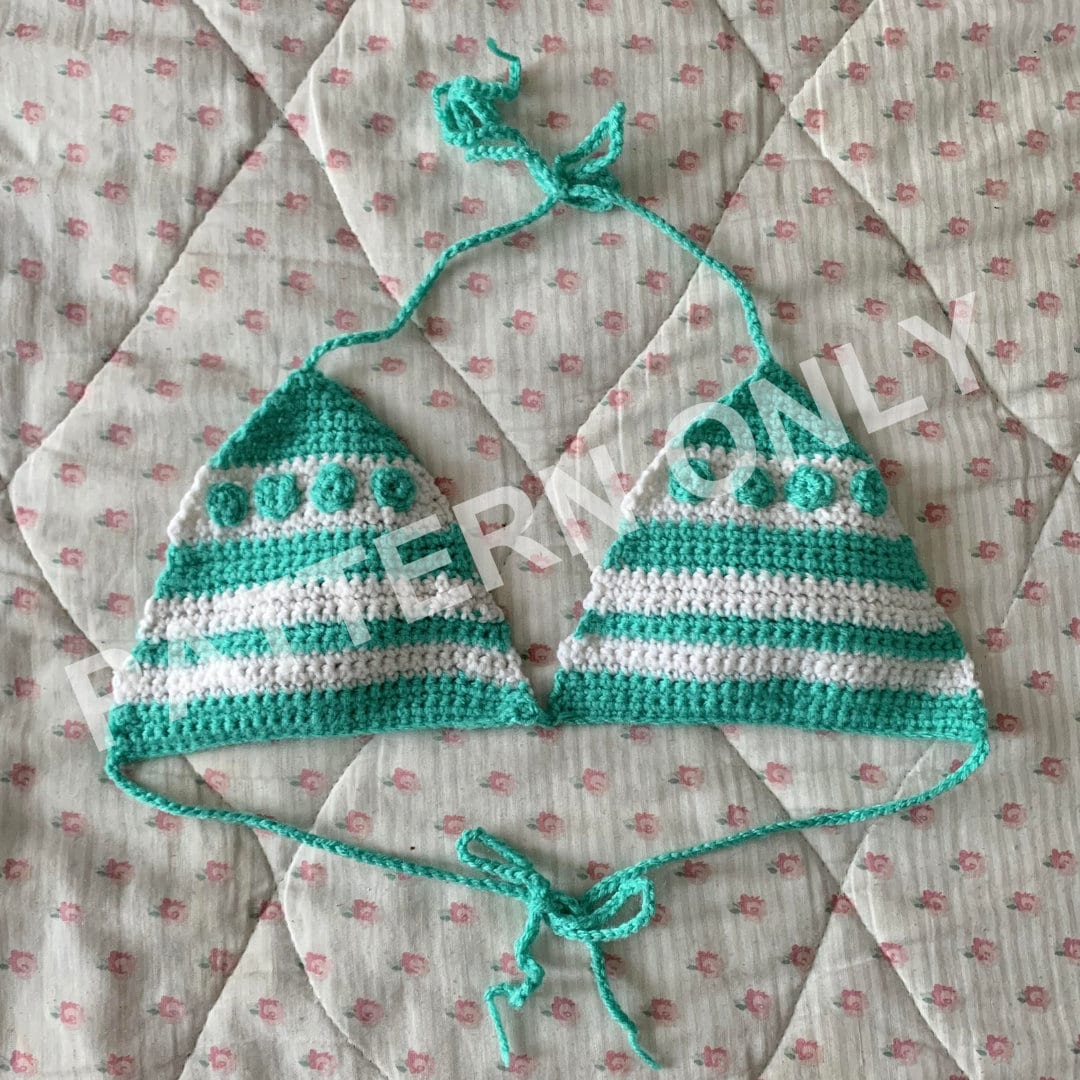 One Piece Nami Bikini Top (PDF Crochet Pattern) - Etsy