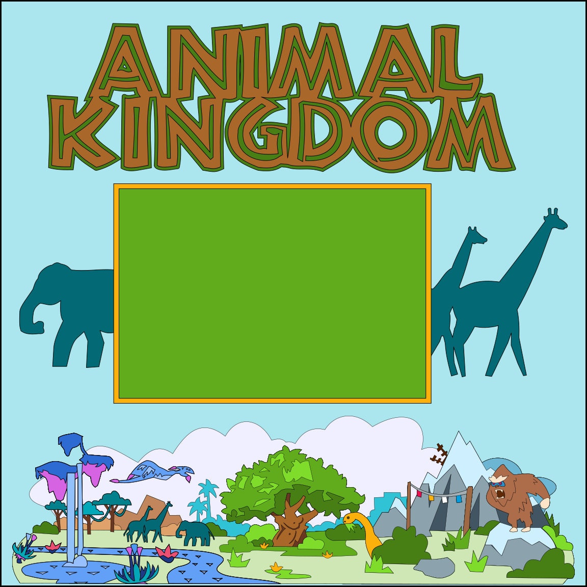 Animal Kingdom Title Page - Etsy