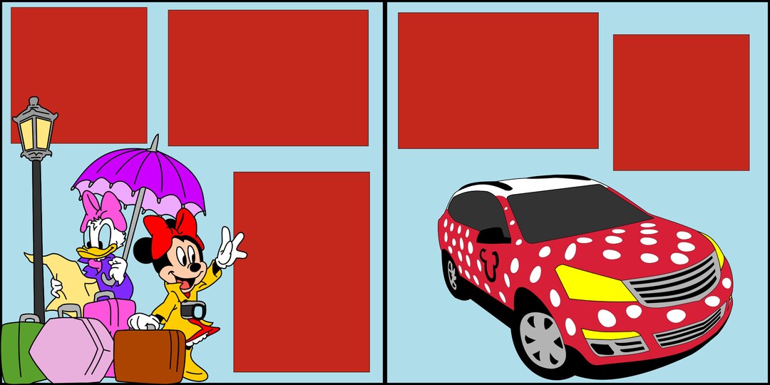 Minnie and Daisy Van Ride - Etsy