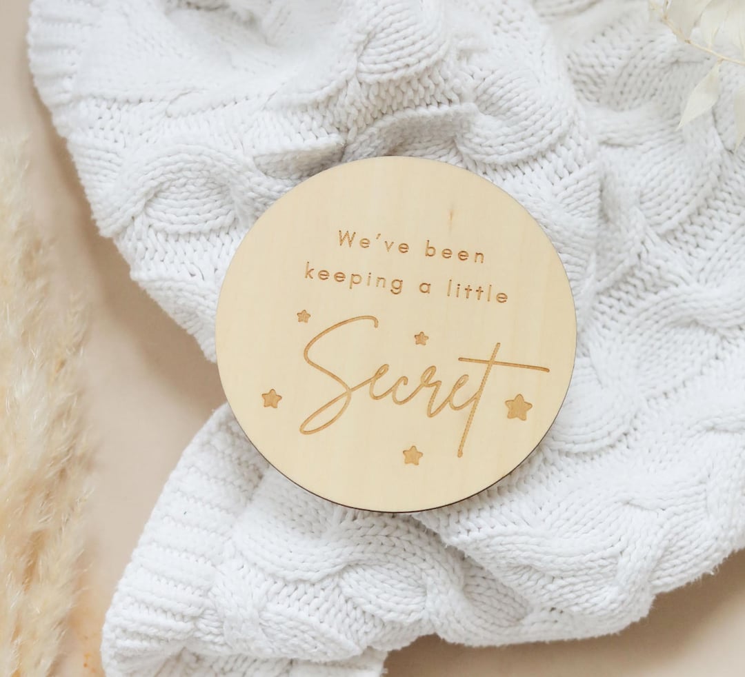 Pregnancy Announcement Wooden Sign, Pregnancy Announcement Idea, Baby ...