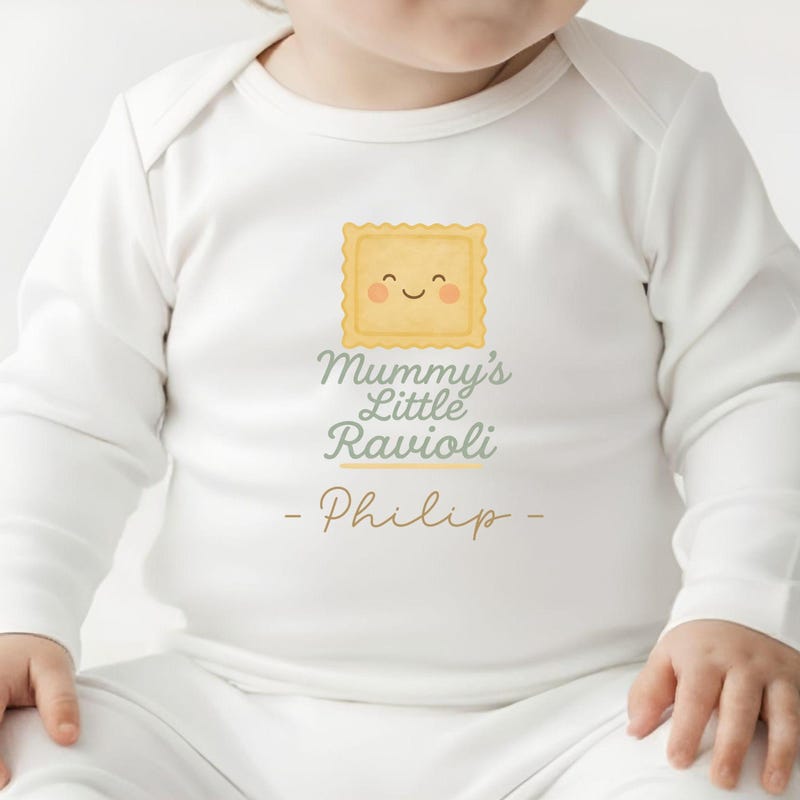 Pasta Italian Baby Clothes - Etsy UK