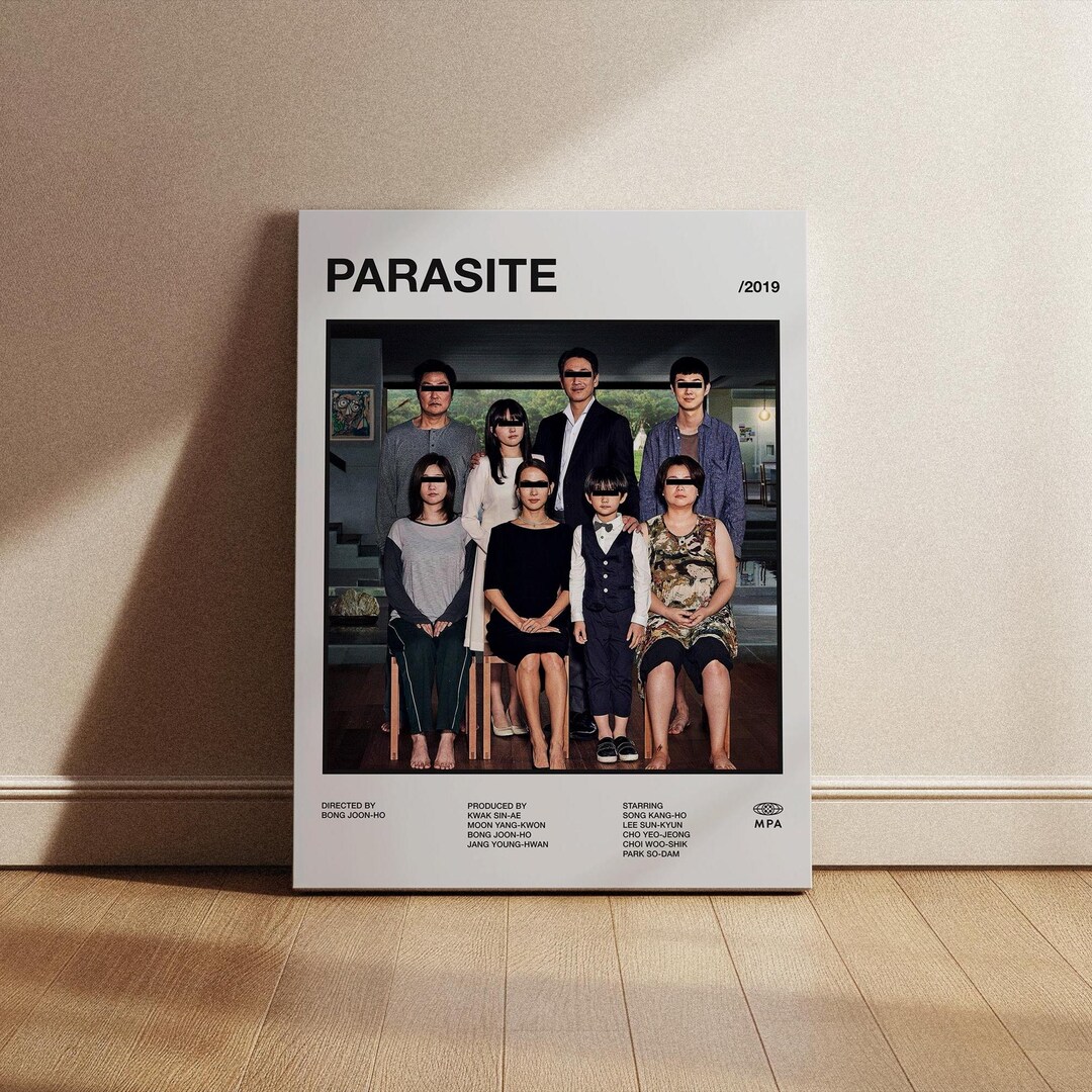 Parasite Movie Poster, Parasite Poster, Parasite Print, Minimalist ...