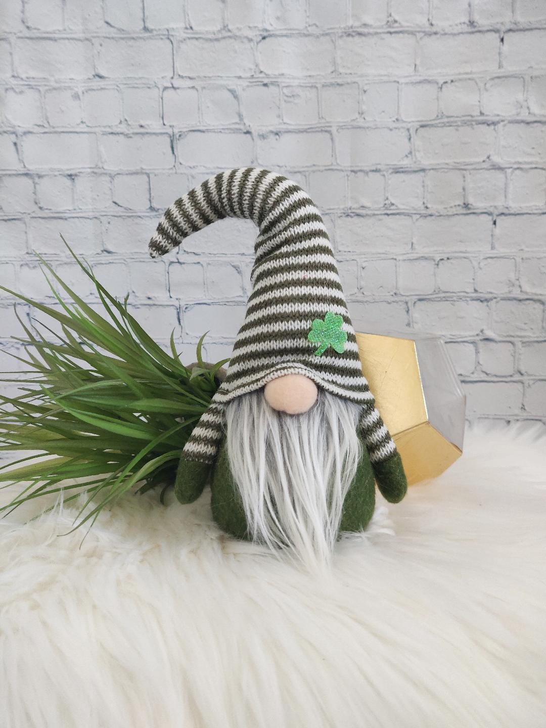 LAST ONE! Leprechaun Gnome, Swedish Gnomes, St. Patty Decoration, St ...