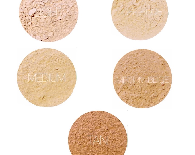 Mineral Makeup Foundation Samples • Natural Makeup• Gluten Free Makeup ...