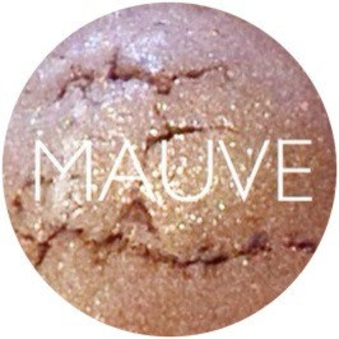 Mauve Mineral Eye Shadow • Natural Mineral Eye Shadow • Earth Mineral ...
