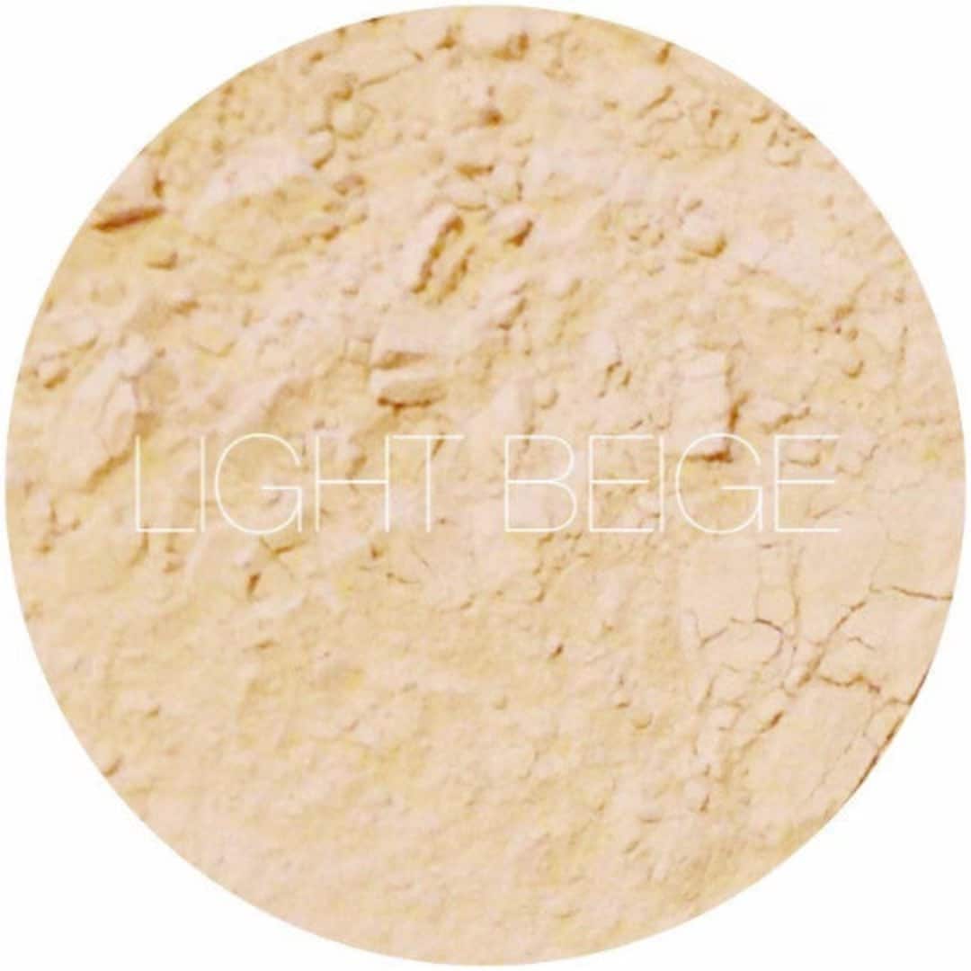 Light Beige Mineral Foundation • Natural Mineral Makeup • Vegan and ...