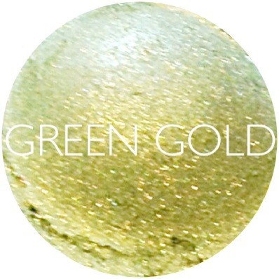 Green Gold Mineral Eyeshadow • Natural Mineral Eye Shadow • Mineral ...