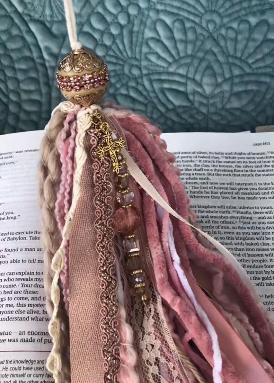 Pure Rose Gold Bible Tassel - Etsy