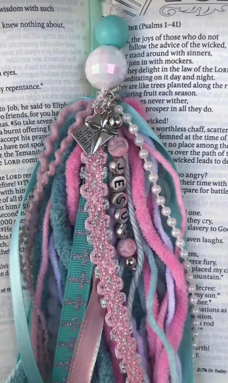 My Jesus Bible Tassel - Etsy