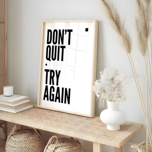Positive Affirmation Digital Wall Art Set of 3 Motivational Posters ...