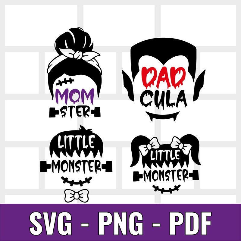 Little Monster Svg - Etsy
