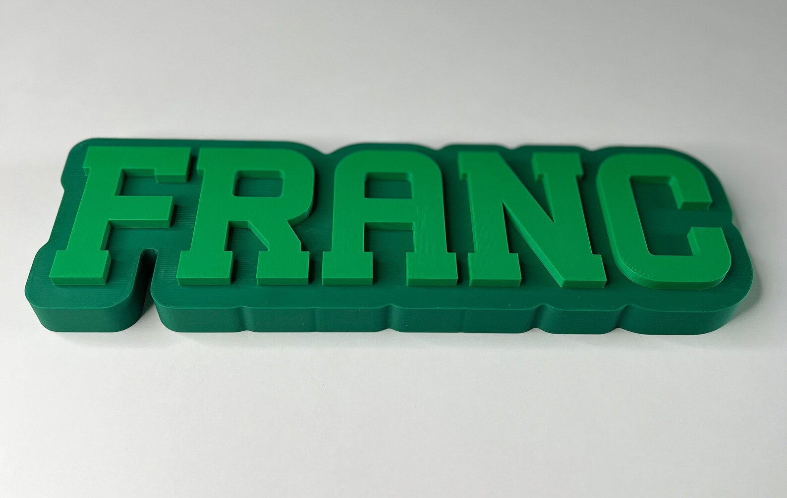 3D Printed Name Plate - Custom 3D Name Plate - Custom Desk Name Plate ...