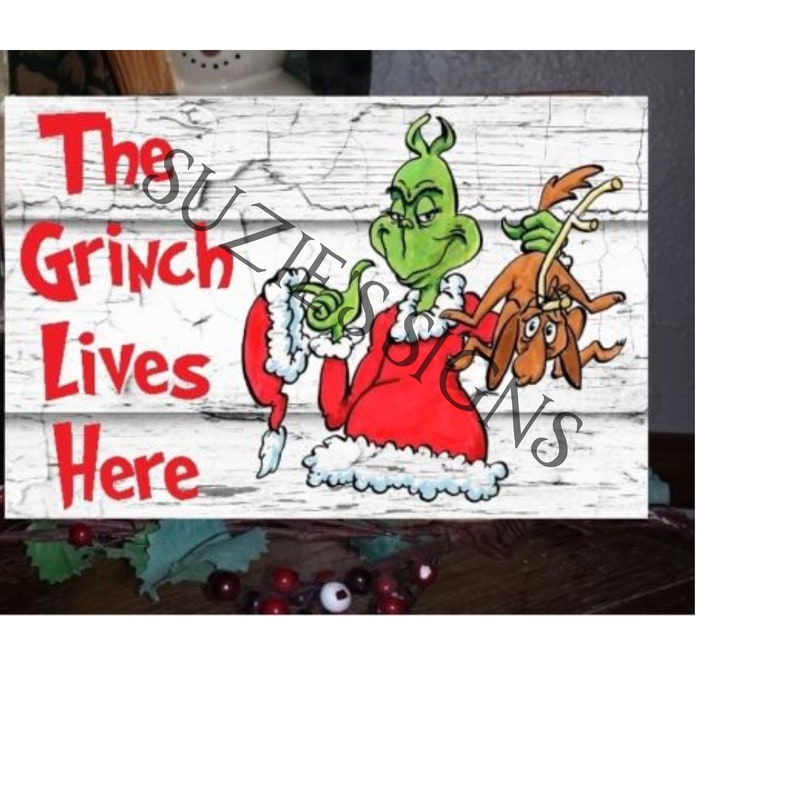 Grinch Svg File Free - Etsy