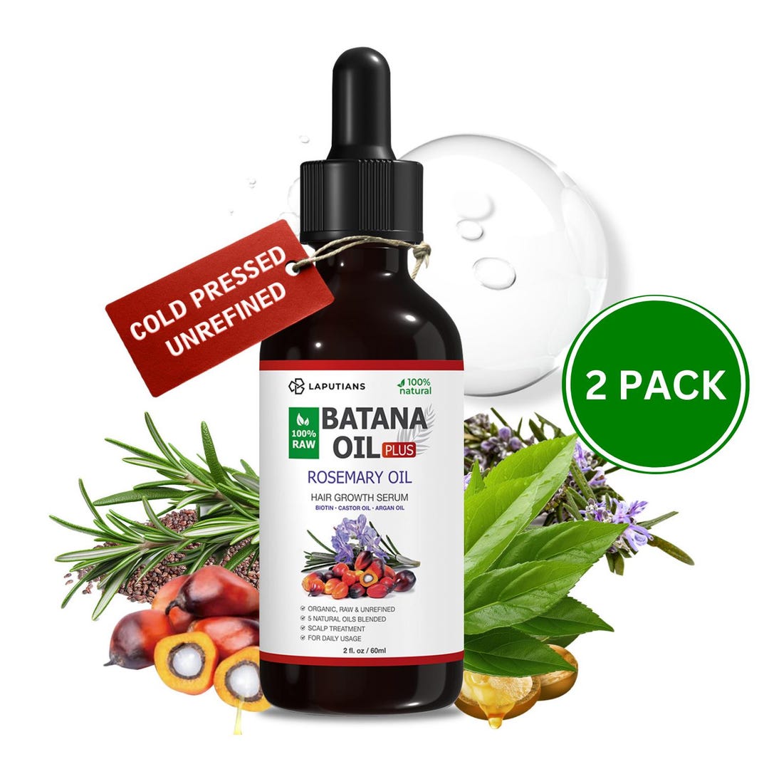 Cold Pressed Batana Oil Honduras Organic for Post-botana Oil Treatment ...