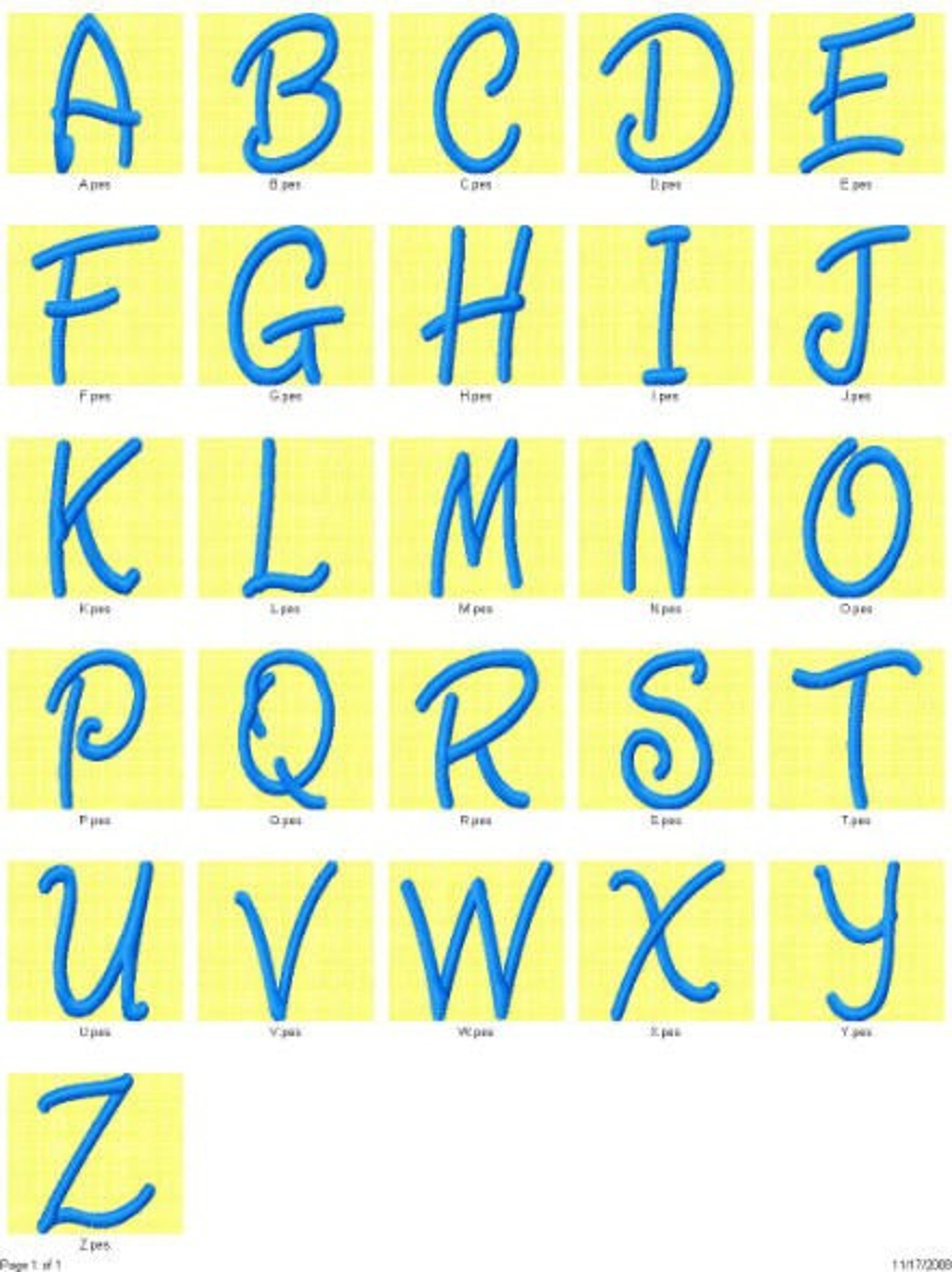 Baby Boy Monogram Fonts and Machine Embroidery Designs Set | Etsy