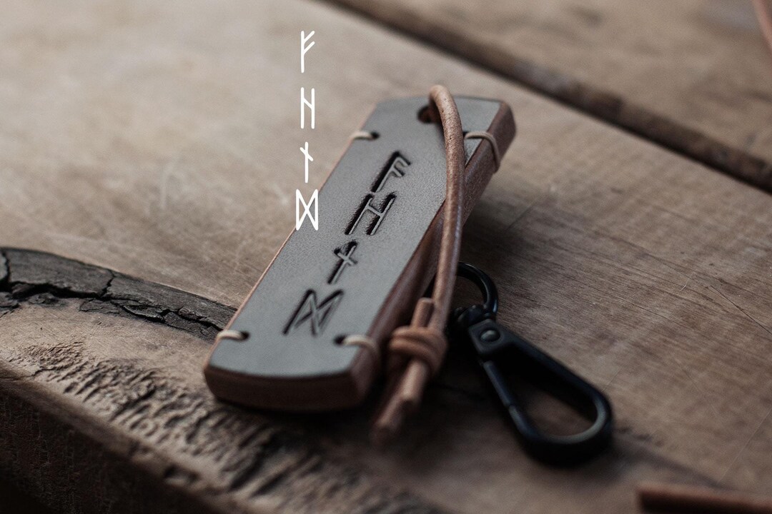 Pocket Talisman With Personal Runes. Runic Amulet. Double-sided ...