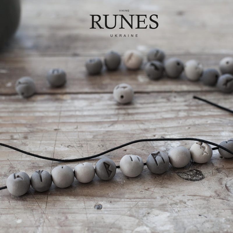Rune Beads - Etsy