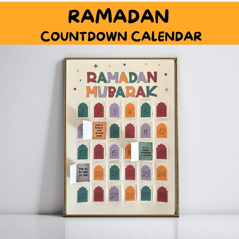 Ramadan Advent Calendar - Etsy UK