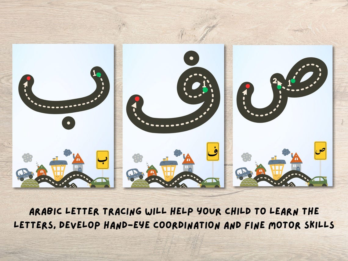 Arabic Alphabet Road Mat - Arabic Letters - Learn Quran - Islamic ...