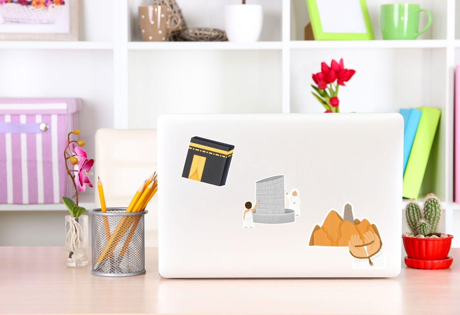 Islamic Printable Stickers Png - Hajj Stickers - Print and Cut Sticker ...